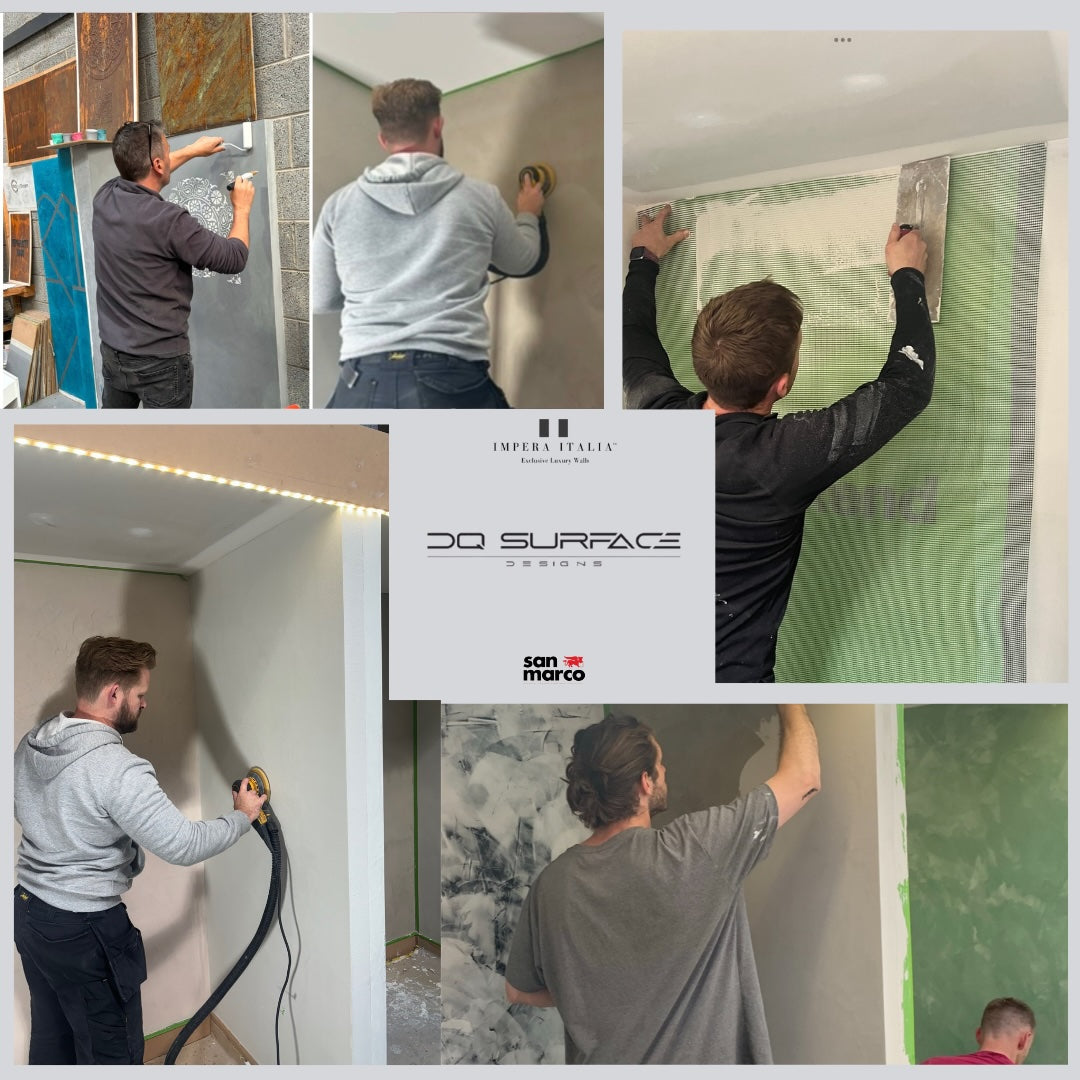 Advanced Microcement Masterclass 2 day course – DQ Surface Designs